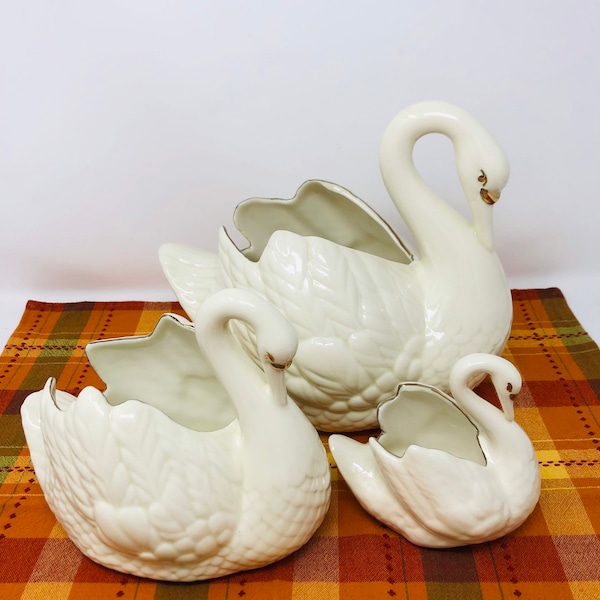 Ceramic Swan - Etsy