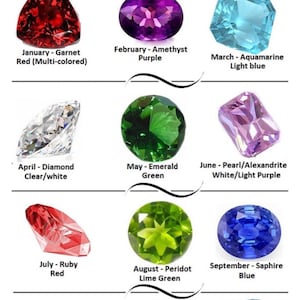 Birthstone Guardian Angel Hanging Car Charm Mirror Crystal Suncatcher ...