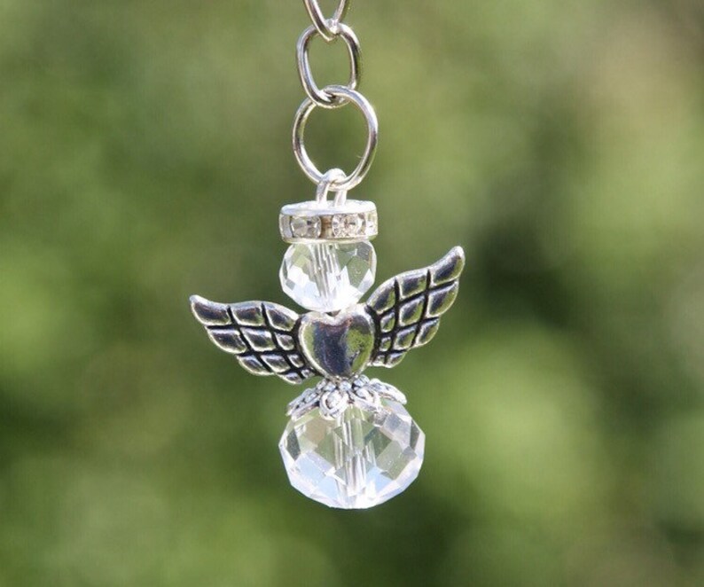 Angel Keyring Gift, Guardian Angel Keychain for Love and Protection ...