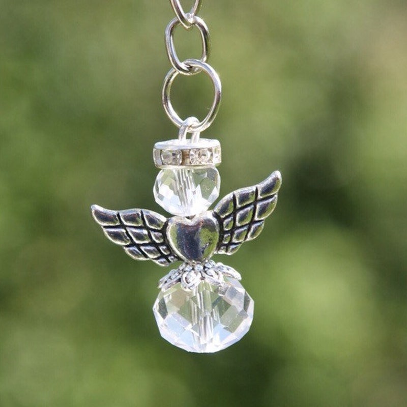 Angel Keyring - Etsy