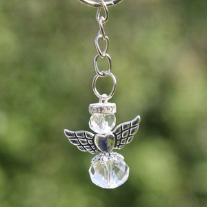 Angel Keyring Gift, Guardian Angel Keychain for Love and Protection ...