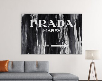 Prada marfa canvas | Etsy
