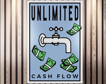 Hustle wall art | Etsy