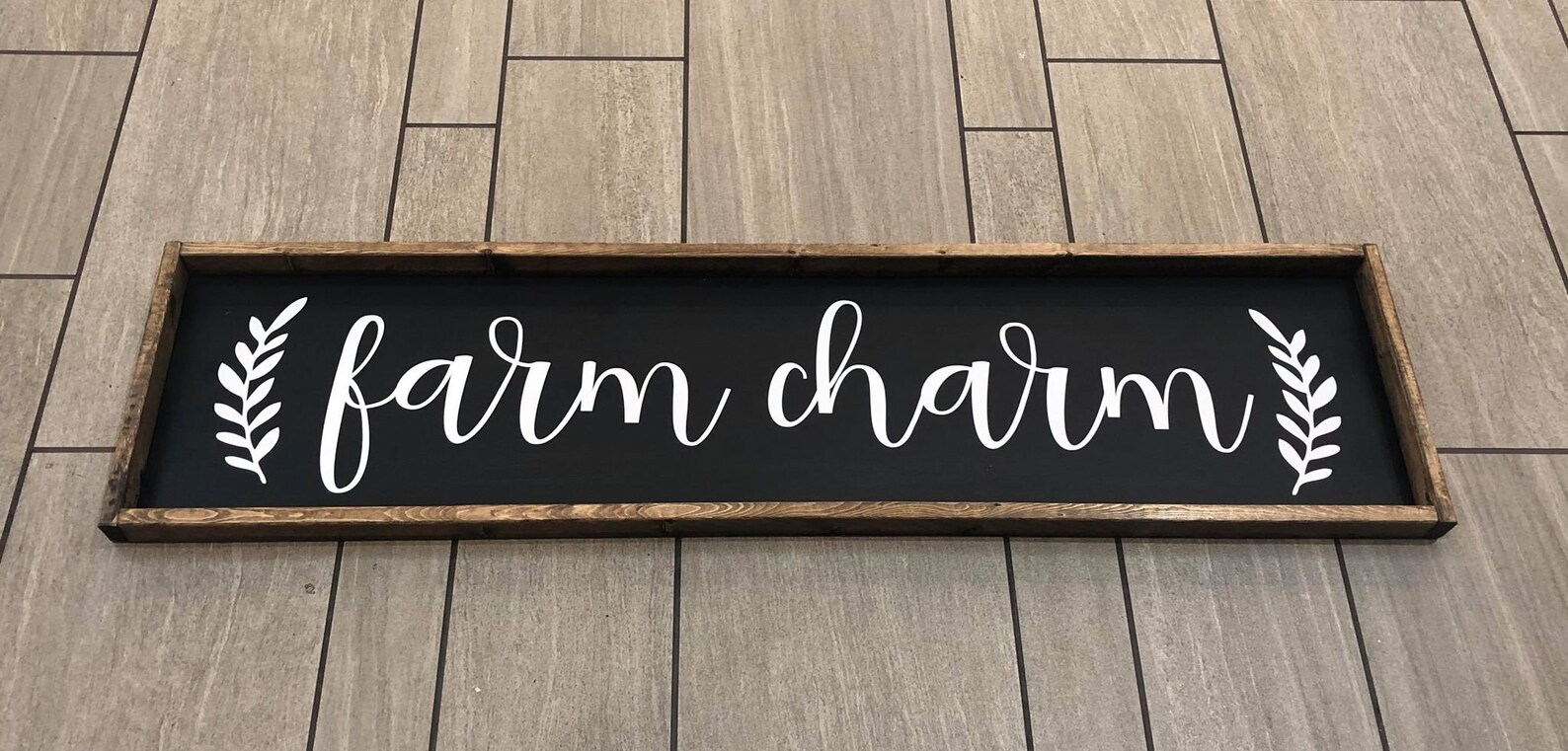 Farm Charm Home Decor Sign - Etsy