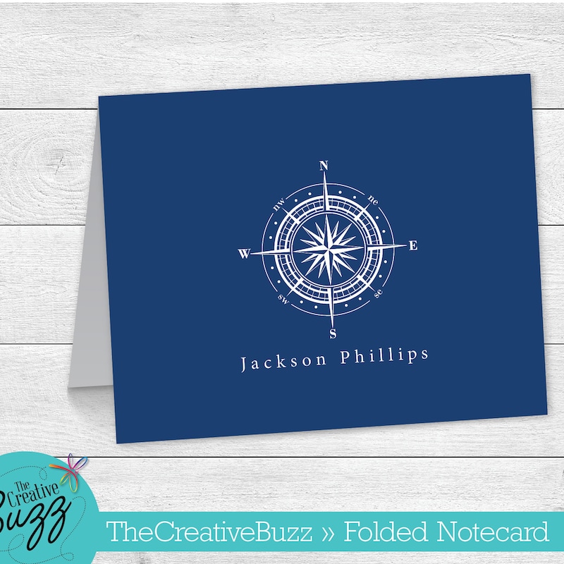 Nautical Note Cards - Etsy