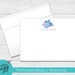 Nautical Stationery Set | Sea Turtle Note Cards | Personalized ...
