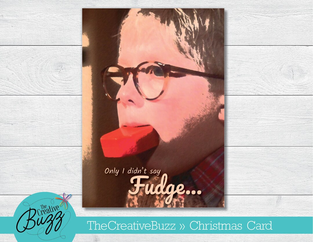 Christmas Story Greeting Card With Personalized Holiday Message ...