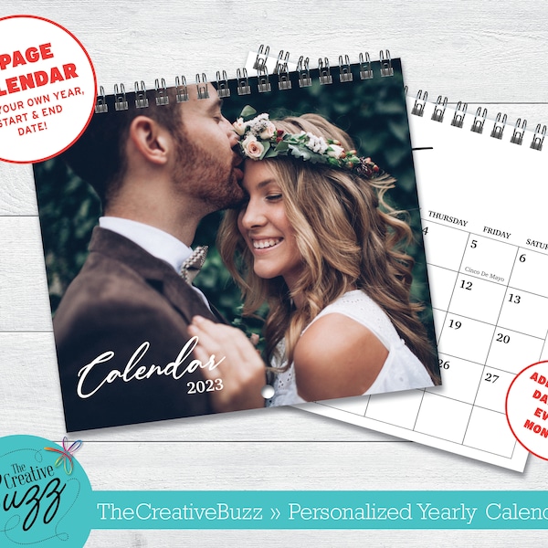 Yearly Calendar - Etsy