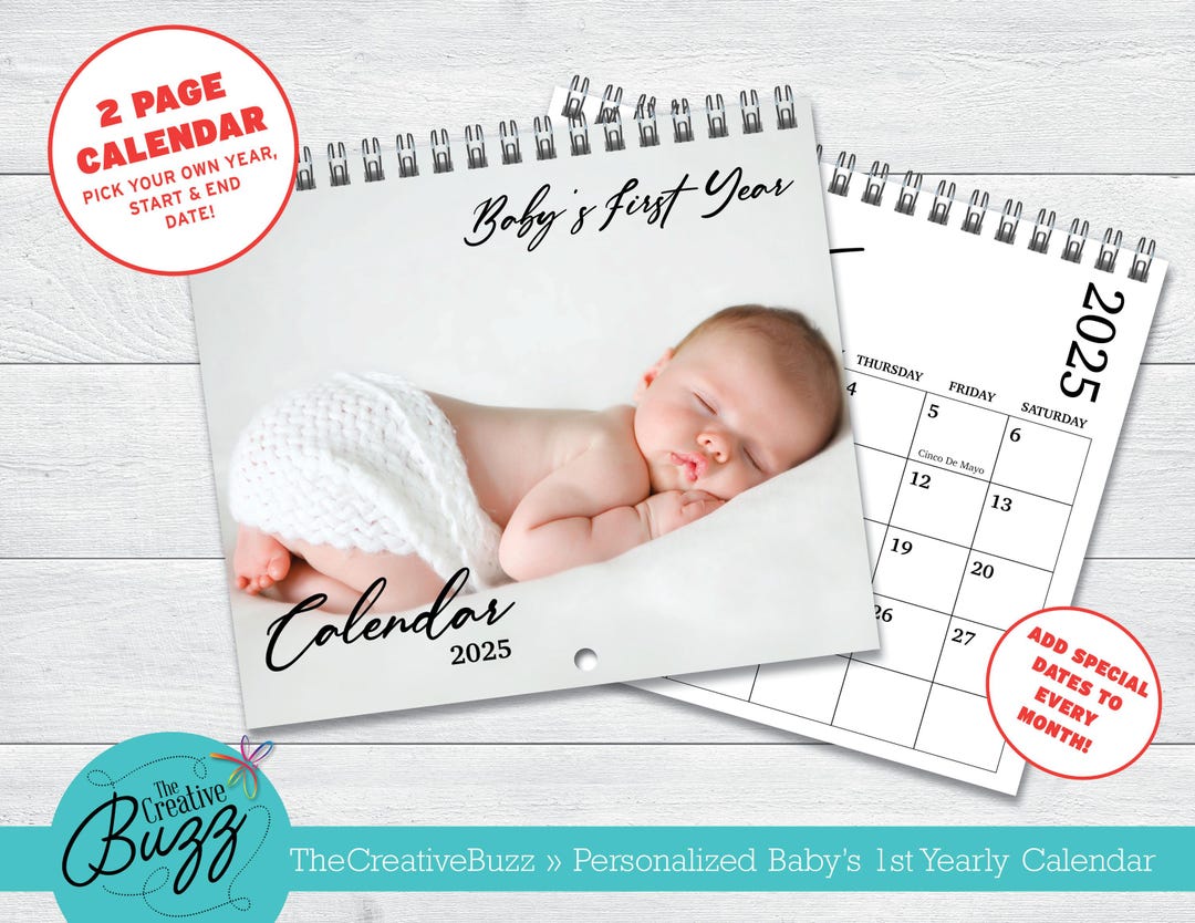 Custom Designed Photo Wall Calendar, Personalized for You, Momento ...