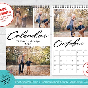 Custom Designed Photo Wall Calendar, Personalized for You, Momento ...