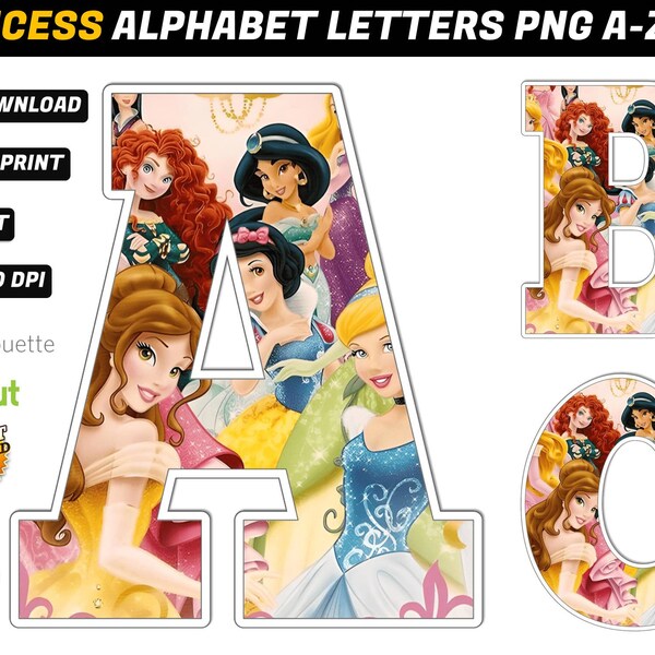 Princess Banners - Etsy