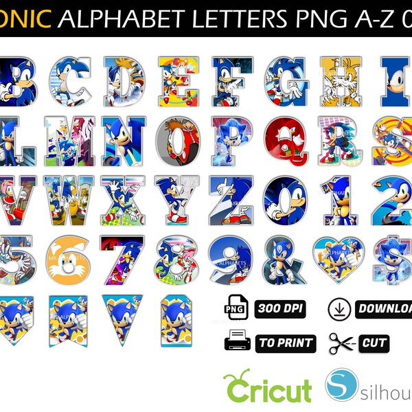 Sonic Birthday Decorations - Etsy