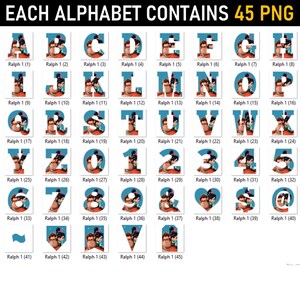 Wreck It Ralph Alphabet PNG - Wreck It Ralph Birthday Letters Png ...