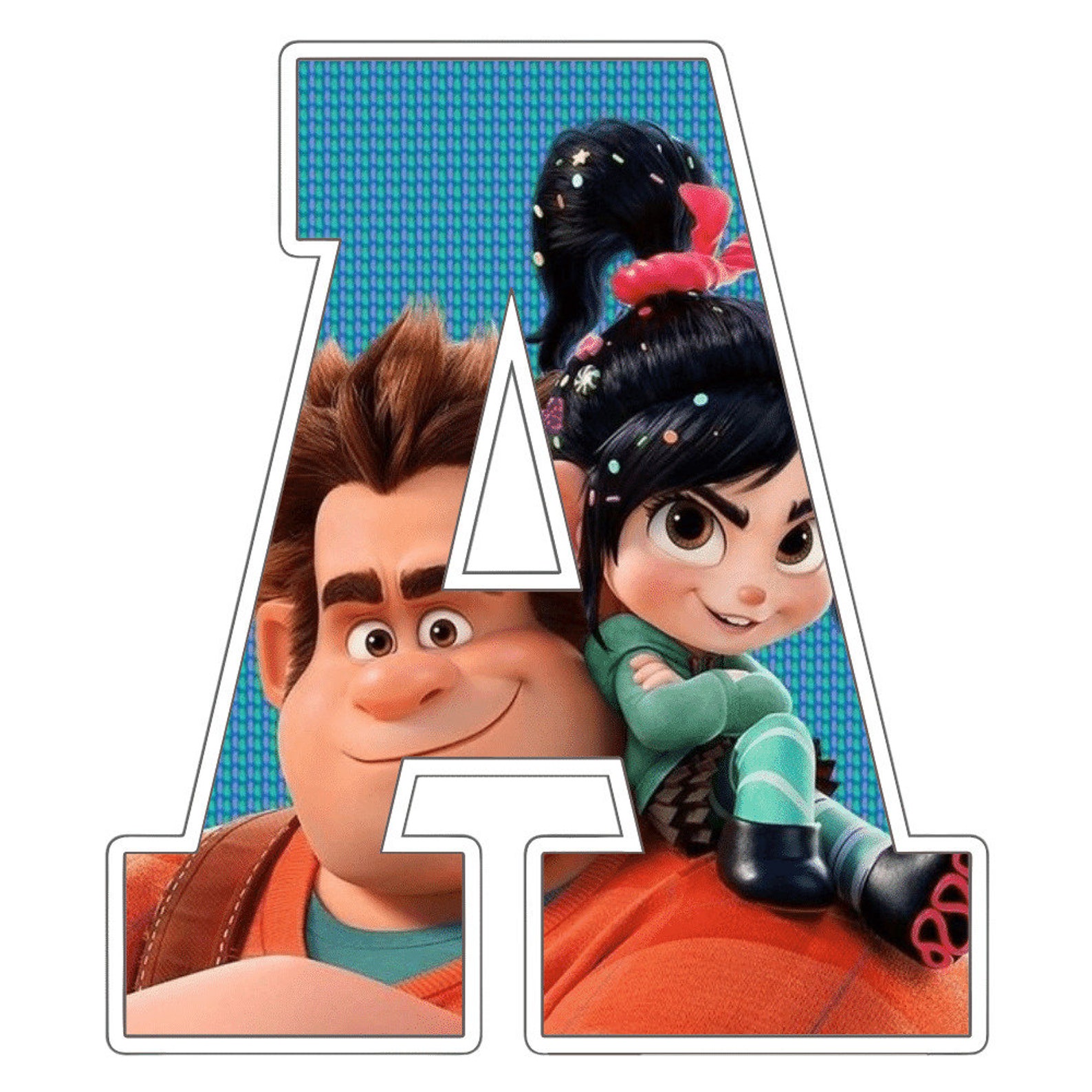 Wreck It Ralph Alphabet PNG Wreck It Ralph Birthday Letters Png Wreck ...