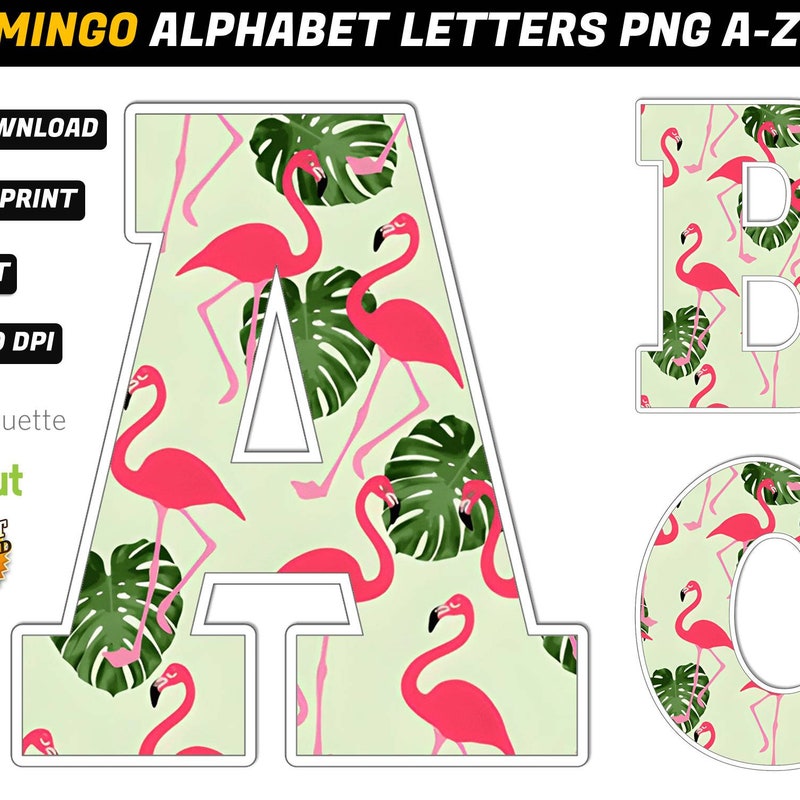 Flamingo Banner - Etsy