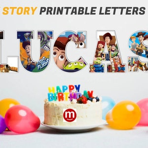 Toy Story Alphabet PNG - Toy Story Letter Font Clip Art PNG Silhouette ...