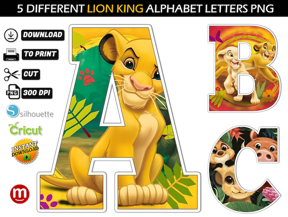 Lion King Font Generator