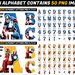 400 IMAGES - 8 Superhero Alphabets Different Backgrounds Png ...