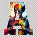 Superhero Alphabet PNG Superhero Birthday Banner Superhero Letters Png ...
