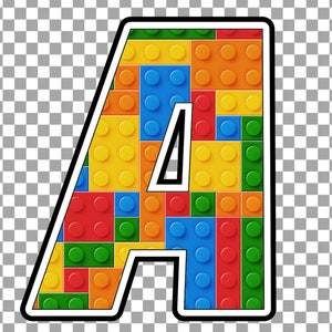 Block Alphabet PNG - Block Letter Font Clip Art PNG Silhouette Files ...