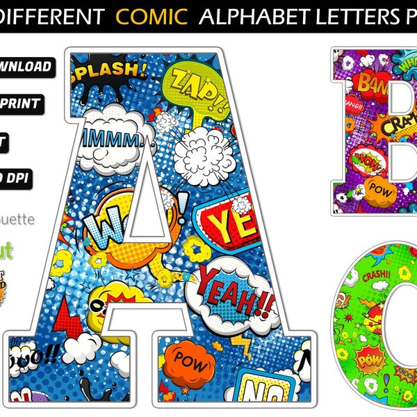 Superhero Printable - Etsy