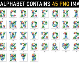 Inside Out Alphabet PNG - Inside Out Birthday Banner - Inside Out Party ...