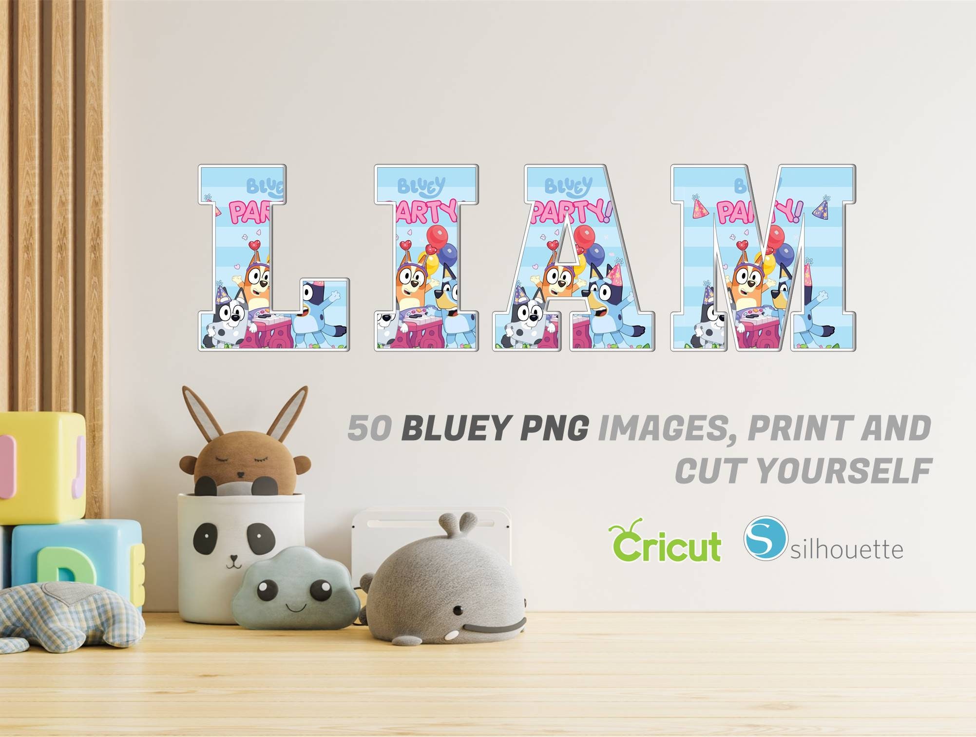 Bluey Alphabet PNG Bluey Letters Png 50 Bluey Images Png - Etsy UK