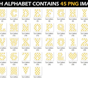 Sun Alphabet Png - Sun Letters Png - Sun Birthday Party - Sun Party ...