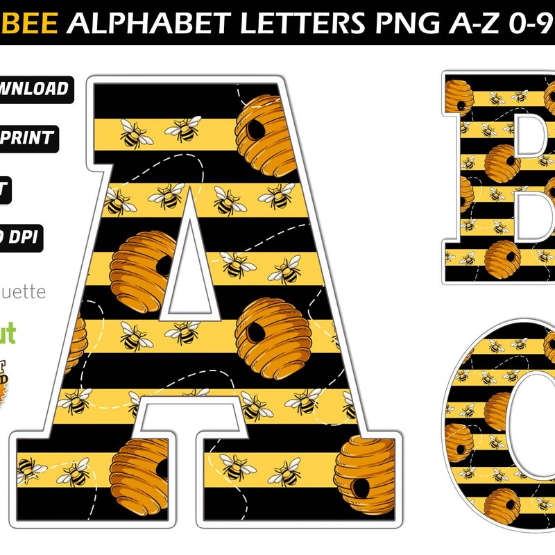 Bee Printable - Etsy