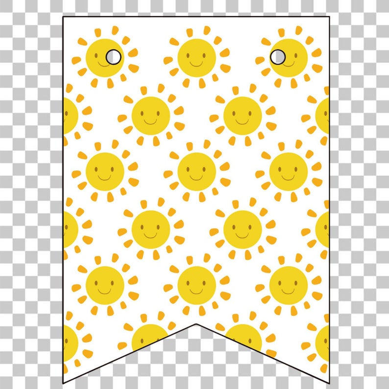 Sun Alphabet Png Sun Letters Png Sun Birthday Party Sun - Etsy