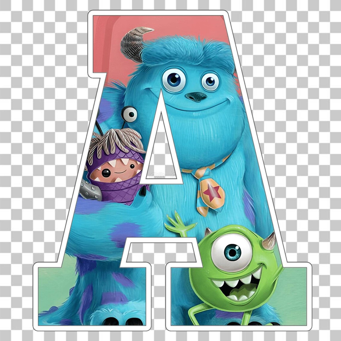 Monsters Alphabet PNG Monsters Birthday Banner Monsters - Etsy