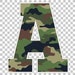 Military Alphabet PNG Military Letters Png Military Birthday ...