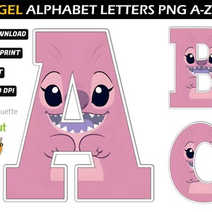 Angel Stitch Alphabet PNG - Angel Stitch Letters Png - Angel Stitch ...