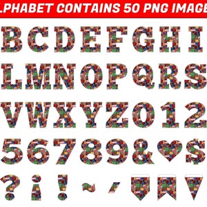 Superhero Alphabet PNG Superhero Birthday Banner Superhero Letters Png ...