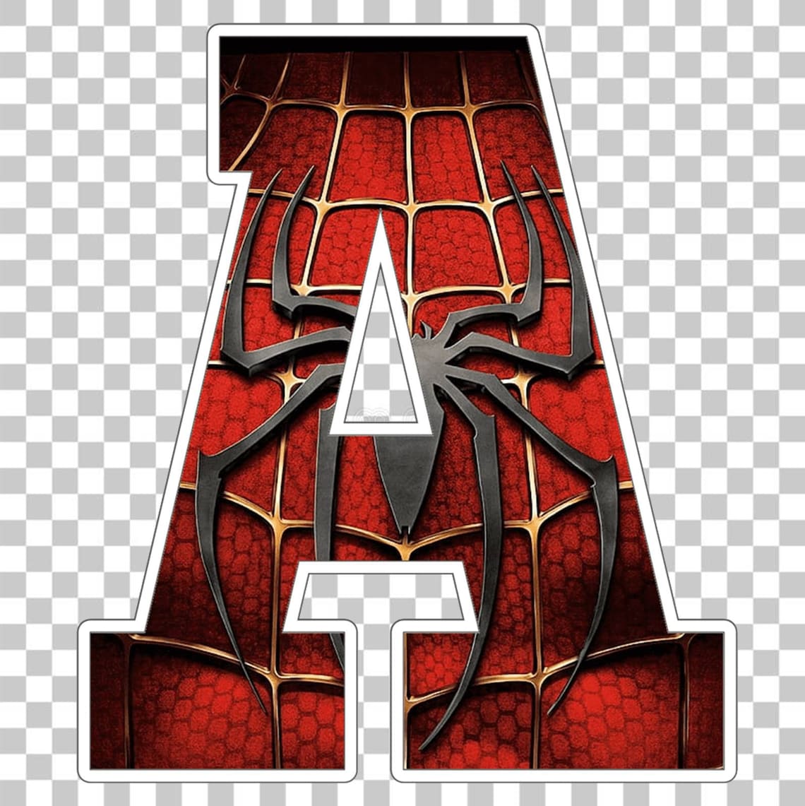Spiderman Alphabet PNG Spiderman Birthday Banner Spiderman - Etsy