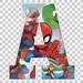 Superhero Alphabet PNG Superhero Birthday Banner Superhero Alphabet ...