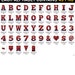 MEGA PACK 50 ALPHABET Each Alphabet Contains 45 Images Png Total of ...