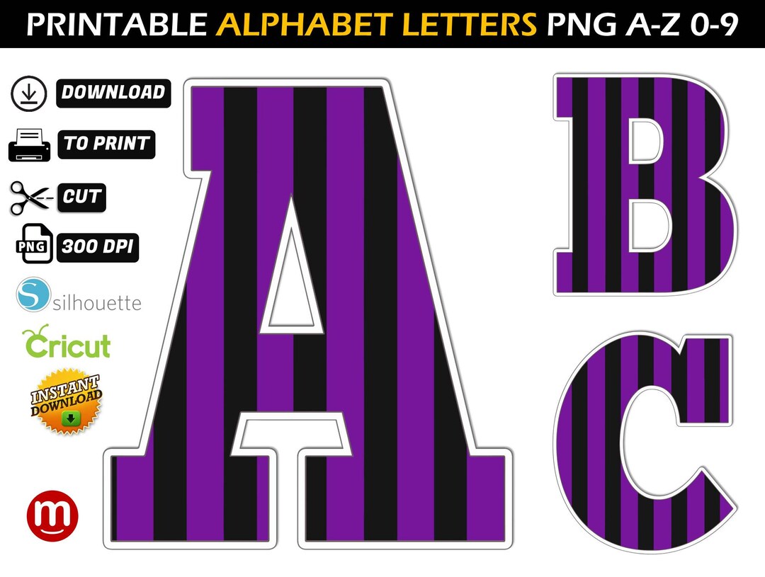 Addams Alphabet PNG - Addams Letters Png - Addams Alphabet Card ...