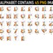 Elemental Alphabet PNG Elemental Birthday Banner Elemental Party ...