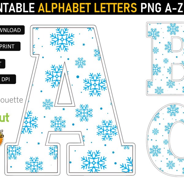 Frozen Alphabet - Etsy