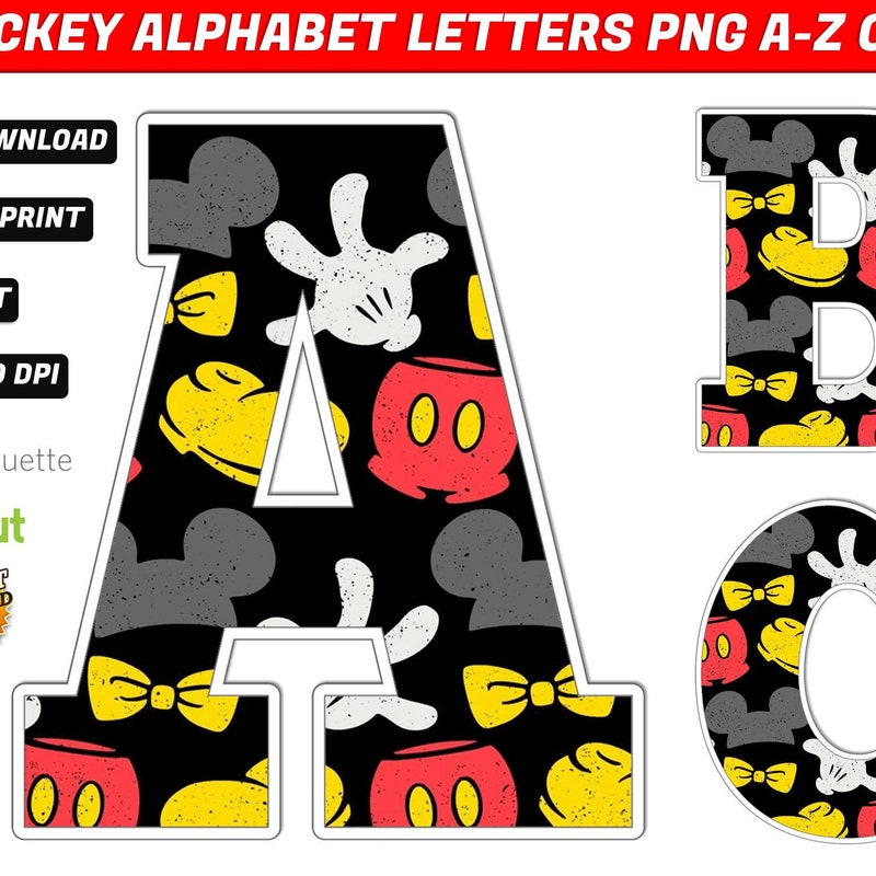 Mickey Printables - Etsy