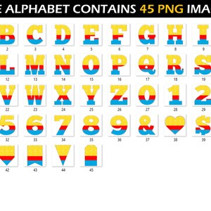 Circus Alphabet PNG - Circus Letters Png - Circus Alphabet Card ...