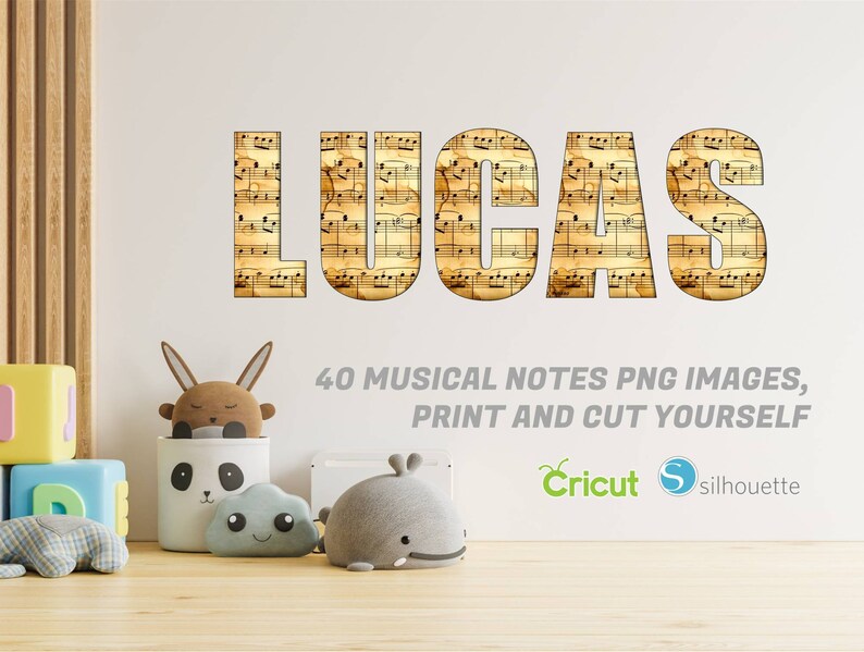 Musical Notes Alphabet PNG - Musical Notes Letter Font Clip Art PNG ...