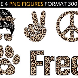 Leopard Alphabet Letters PNG - Leopard Birthday Banner - Leopard ...