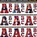 MEGA PACK 50 ALPHABET Each Alphabet Contains 45 Images Png Total of ...