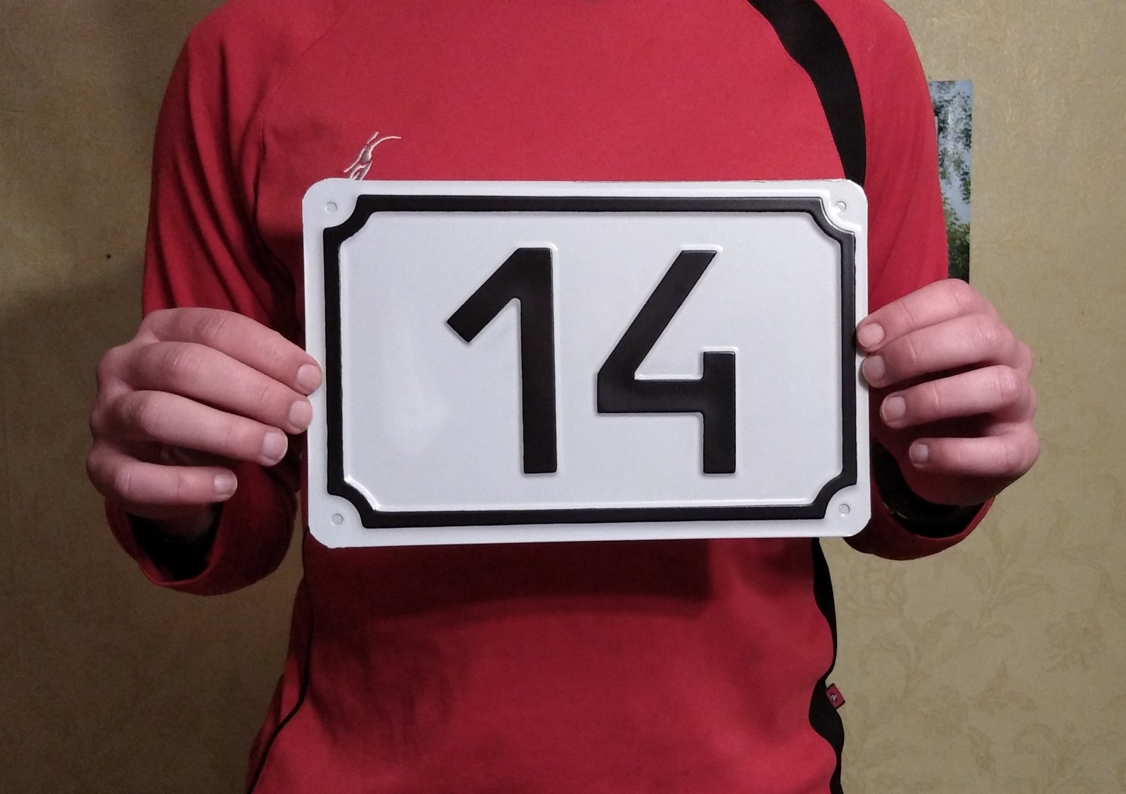 STREET NUMBER SIGNS Plate Reflective Custom Address Plaque 911 - Etsy