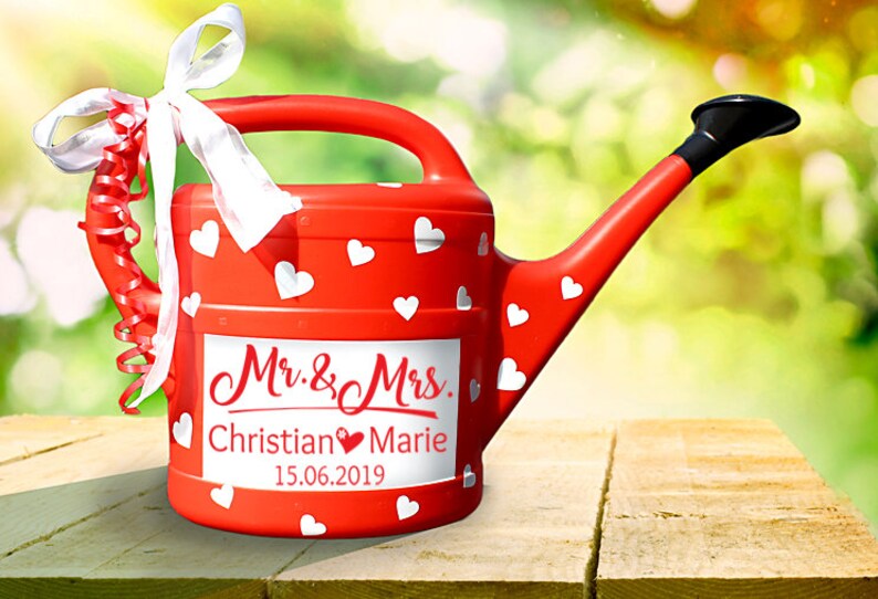 Wedding Gift mr. & Mrs. Red 5l | Etsy