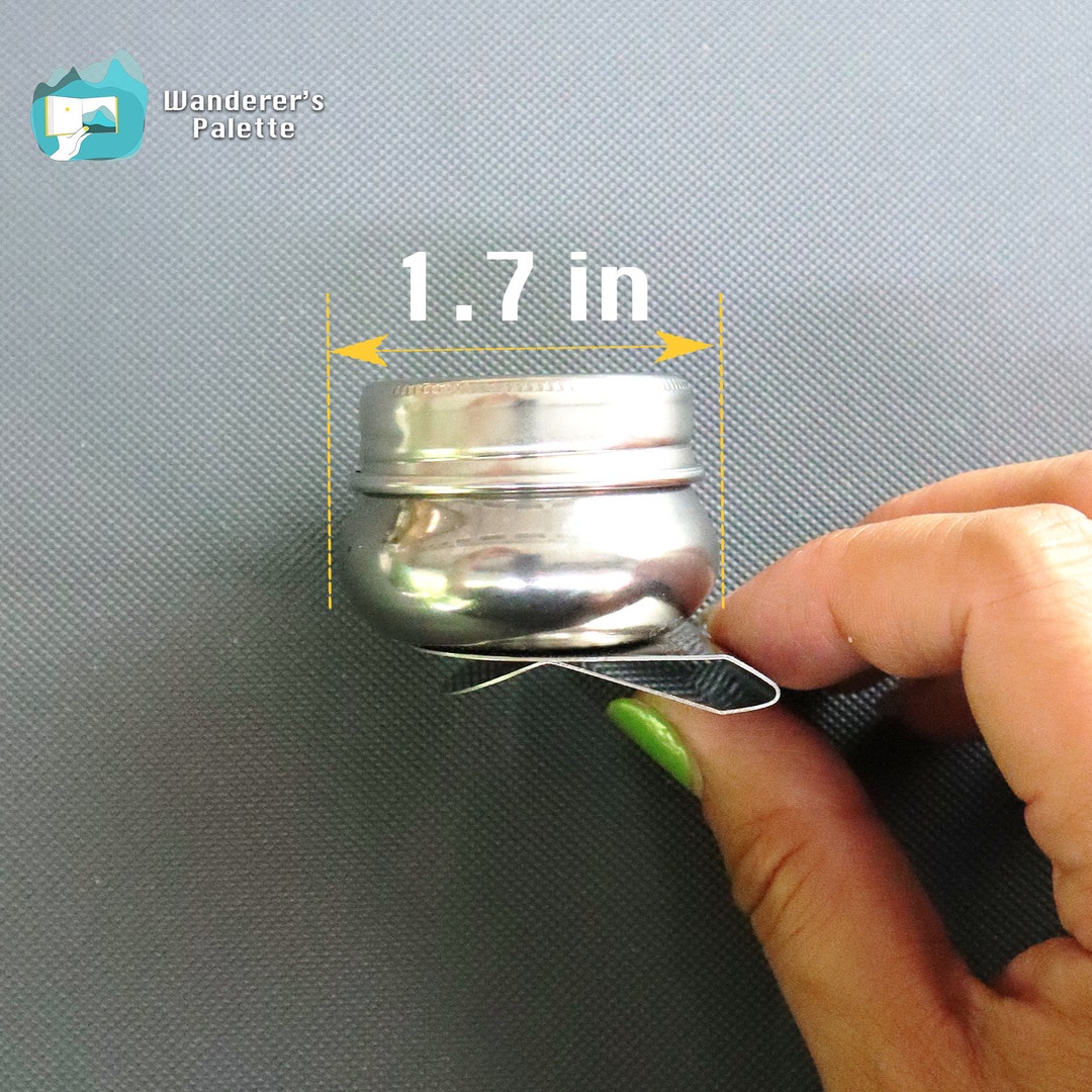 Stainless Steel Travel Palette Cup: Single/double Dipper With Screw Lid ...
