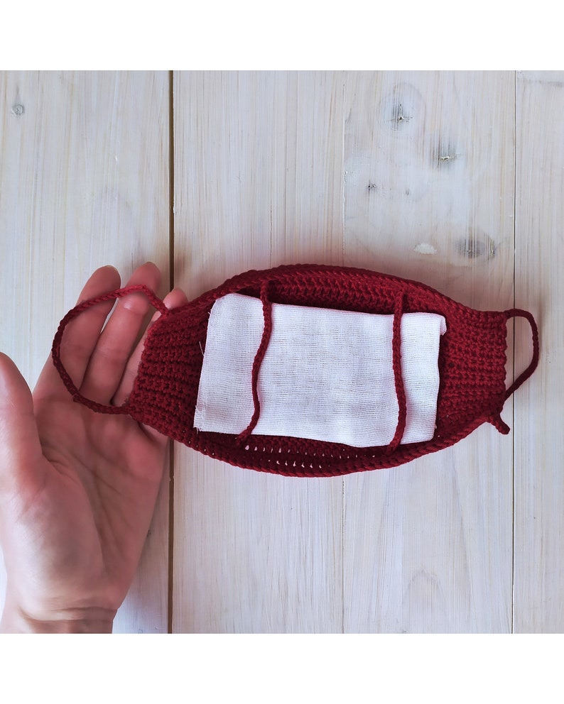 Super easy crochet face masks pattern PDF easy face mask | Etsy