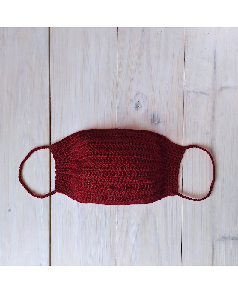 Super easy crochet face masks pattern PDF easy face mask | Etsy